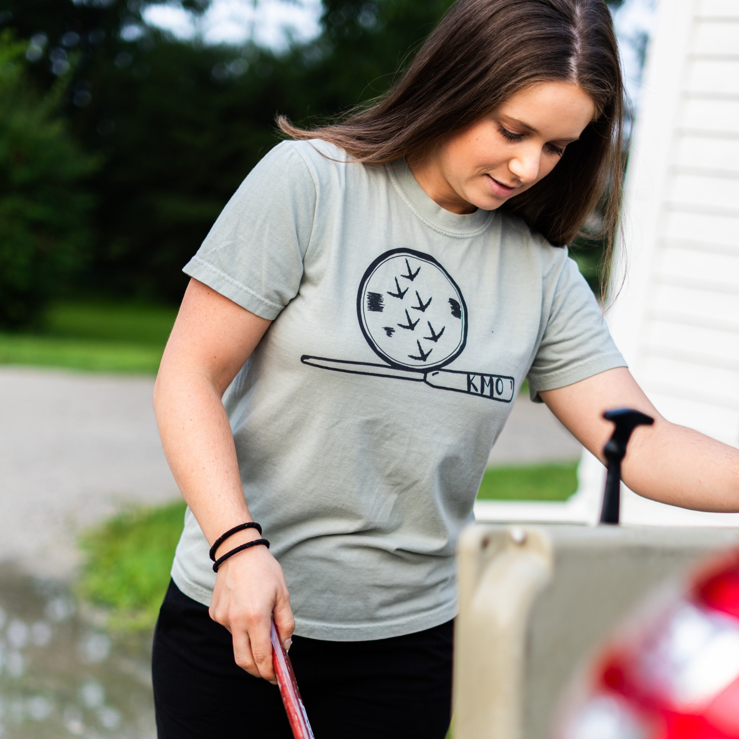 (TEE - Slate Call) | Kaitlyn Maus Outdoors LLC
